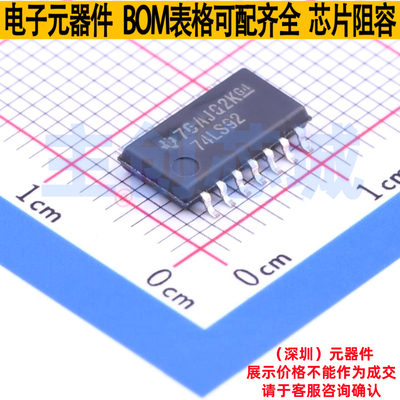 计数器/分频器 SN74LS92NSR SOIC-14 TI/德州 电子元器件全新原装