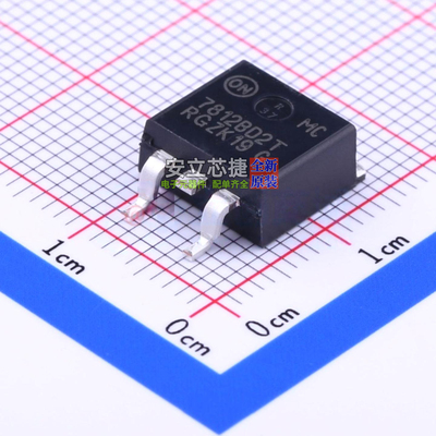 线性稳压器(LDO) MC7812BD2TR4G TO-263 onsemi(安森美) 全新原装