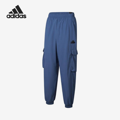 阿迪达斯男士运动休闲束脚裤