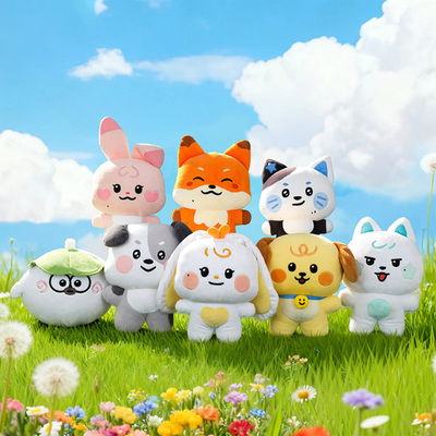 名学动物园2.0站姿大娃30-40cm