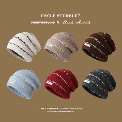 日系堆堆帽加厚保暖显脸小