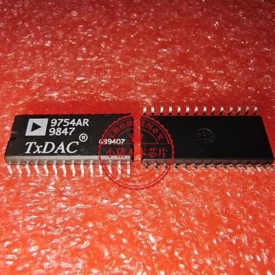AD9754AR丝印：9754AR SOP28数模转换器