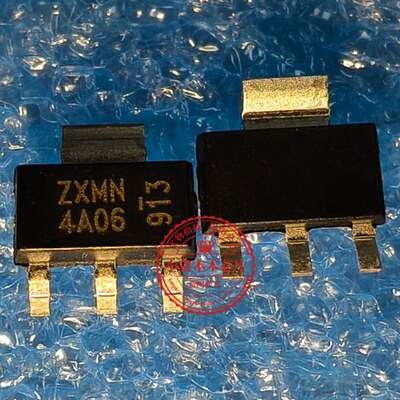 原装正品 ZXMN4A06GTA 丝印ZXMN4A06 封装SOT223 40V MOS场效应管