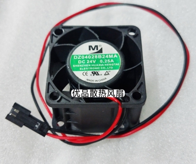 DZ04028B24MA 一盟风扇 4028 DC 24V 0.25A 4cm双滚珠变频器风扇