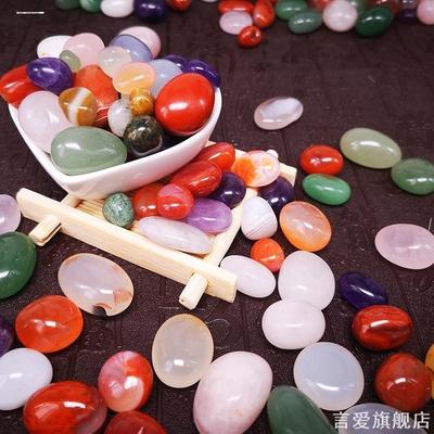 五彩石雨花石鱼缸造铺底盆栽水培