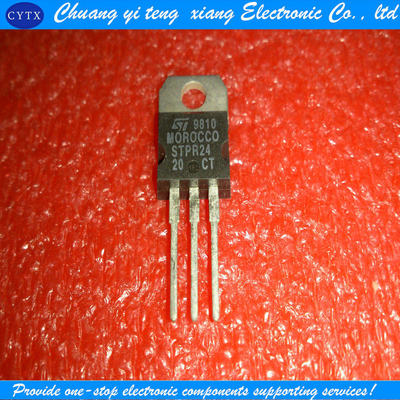热卖ST品牌三极管STPR2420CT全新原装进口TO-220样品可直接拍下