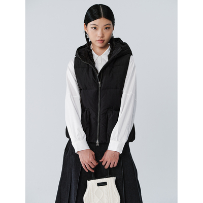 Studio1till88黑色充棉马夹