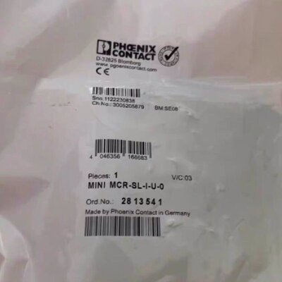 议价PHOENIX菲尼克斯信号隔离器MINIMCR-SL-I-U可维修