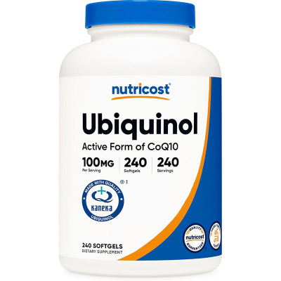 现货美国nutricost Ubiquinol 泛醇100mg*120粒胶囊