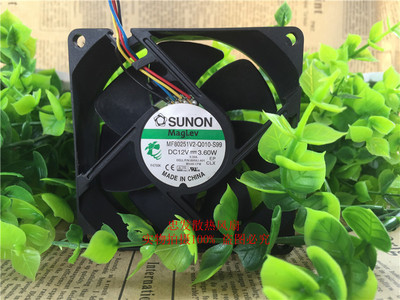 SUNON建准 89R8J-A00 MF80251V2-Q010-S99 8025 12V 散热风扇8CM