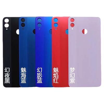 适用于honor 荣耀8X玻璃后盖荣耀8x手机后壳电池盖后屏背盖壳无标
