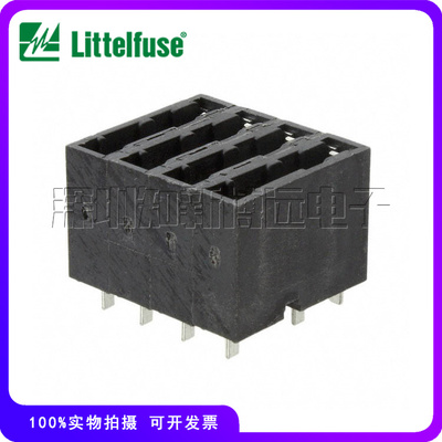 04820004ZXBF 进口力特保险丝底座 PCB安装 15A 125V保险座盒