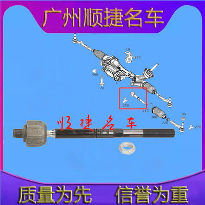 适用于奔驰新威霆W447W448V220V250V260方向转向机横拉杆内球头
