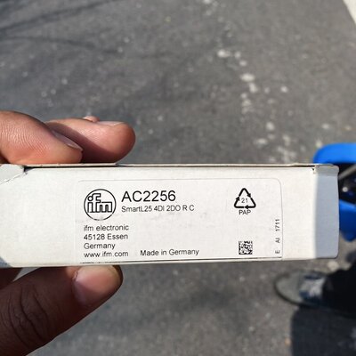 议价IFM易福门AC2256控制器模块SmartL25 4DI可维修
