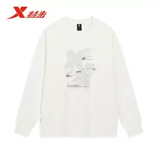 特步XDNA男子套头卫衣2026春季新品舒适潮流外套上衣974129920403