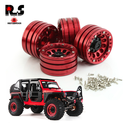 RS红蜘蛛出品1：10模型车AXIAL Wraith攀爬车1.9寸铝合金轮毂BL01
