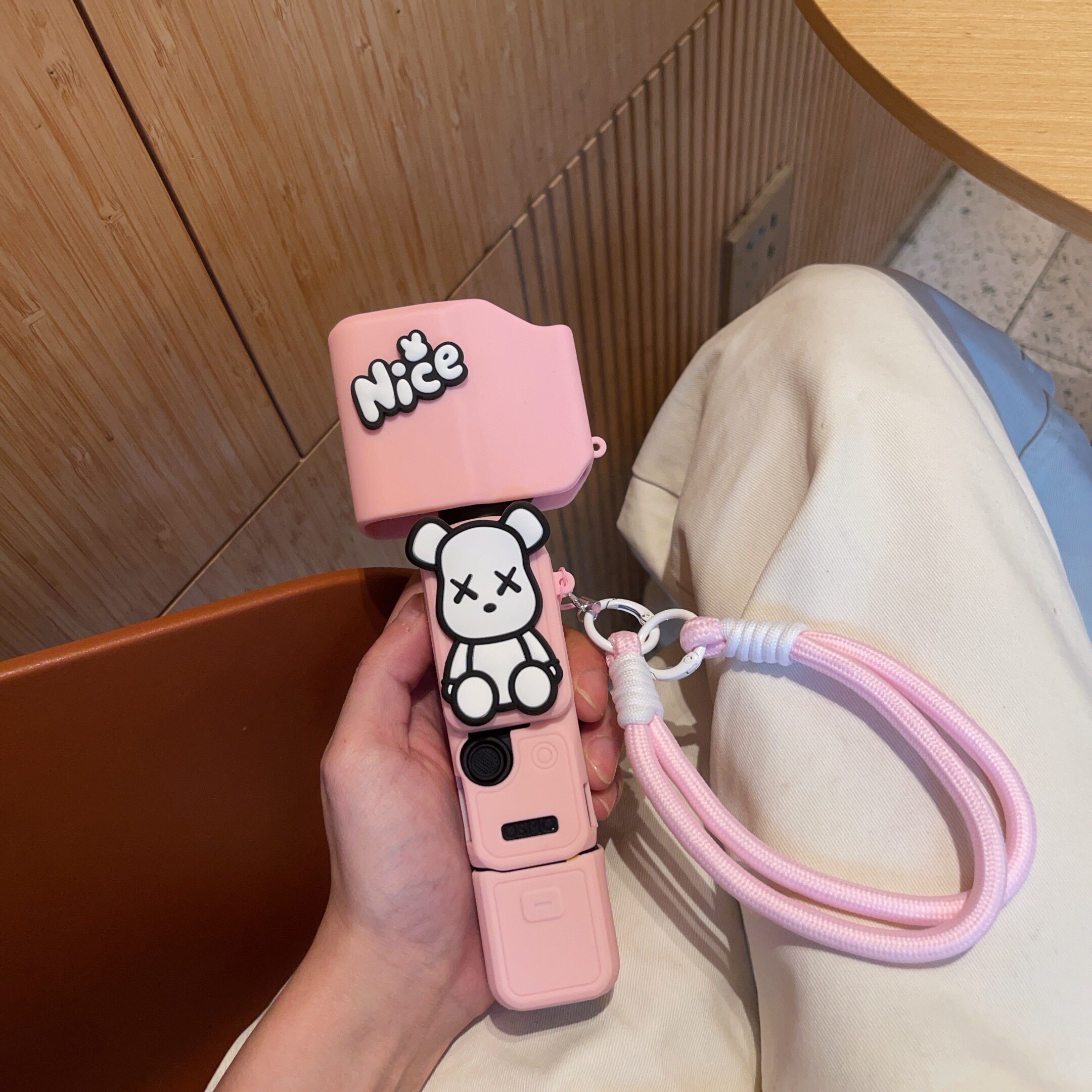 大疆pocket4pro硅胶保护可爱软胶相机配件运动相机保护套pocket3