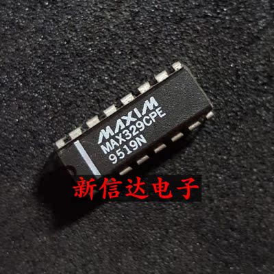 MAX329CPE   原码进口IC 自家现货测试好【直插DIP16】