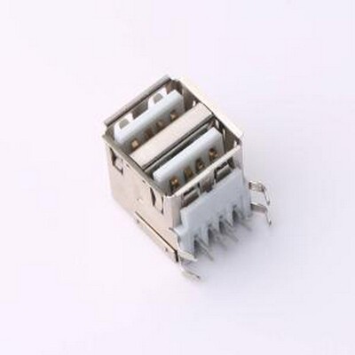 XDUF-0421-09 USB连接器 Type-A 母 弯插 插件