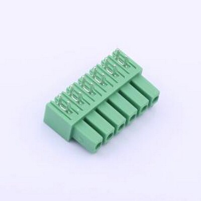 JL15EDGA-38106G01 插拔式接线端子 1x6P 3.81mm 排数:1 每排P数: