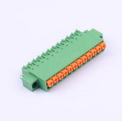 DB2EKNM-3.5-12P-GN 插拔式接线端子 3.5mm 排数:1 每排P数:12 绿