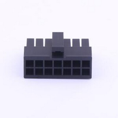 430251400 胶壳(线对板/线对线) 2x7P 3mm P=3mm