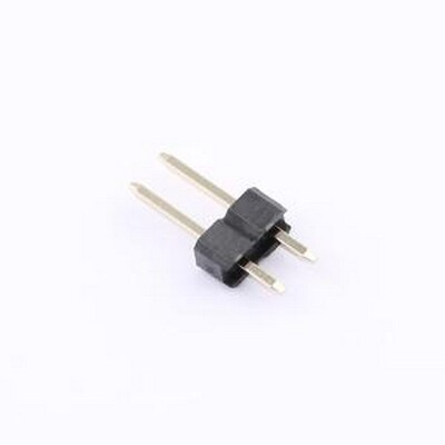 G800W306018EU 排针 1x2P 间距:2.54mm 插件,P=2.54mm