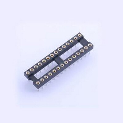 X5621FV-2x14-C762D7430 IC/晶体管插座 2x14P 间距2.54mm 圆孔 P