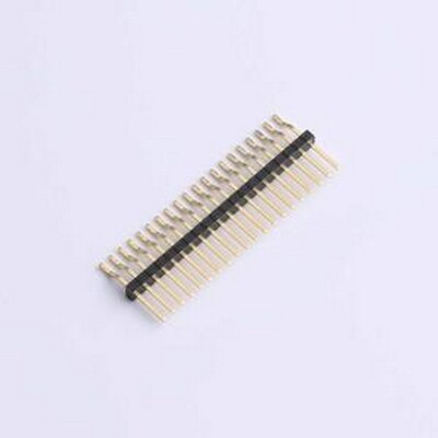 X1311WRS-20J-C40D42 排针 1x20P 间距:1.27mm 方针 SMD,P=1.27mm
