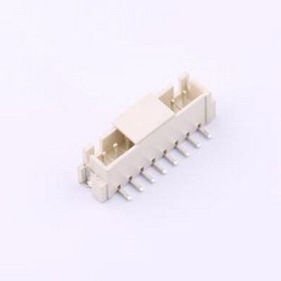 KH-A2504-08AB 线对板针座 1x8P 间距:2.54mm 立贴 SMD,P=2.5mm