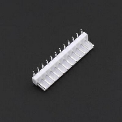 XY-VH3.96-12A21 线对板针座 1x12P 间距:3.96mm 弯插 系列:VH 弯