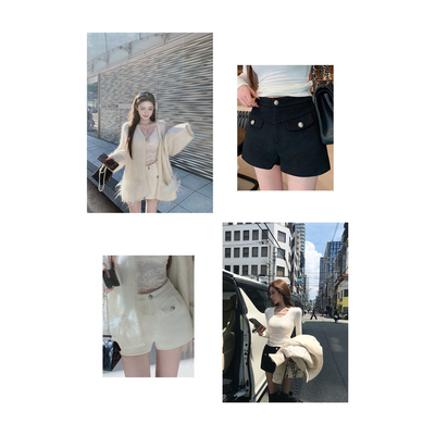 现货【戛纳小香裤】初代腿精——高智lady感显化无对手的短裤