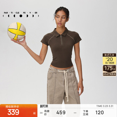 粒子狂热女春夏POLOT恤衫