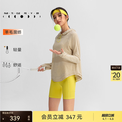 粒子狂热羊毛运动长袖女秋冬