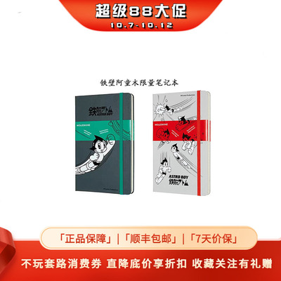 Moleskine铁臂阿童木限量笔记本