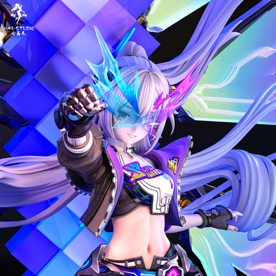 【蚊子模玩】狼尊LV999手办