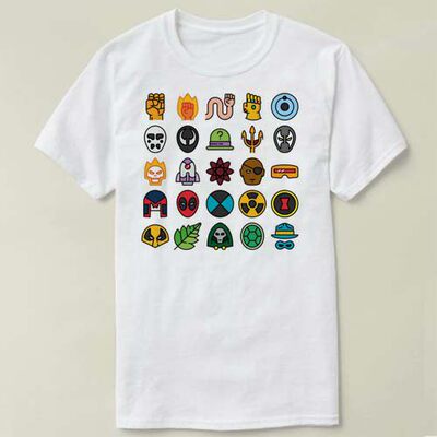 Deadpool死侍Marvel漫威Tee Shirt 定制T恤男女Superheroes
