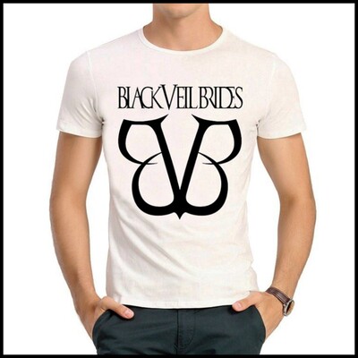 Black Veil Brides T-shirt 黑色面纱的新娘 T恤 白色 欧美 T恤