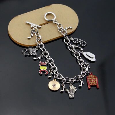 Michael Jackson Music Charm Bracelet New Arrival Infinity Br