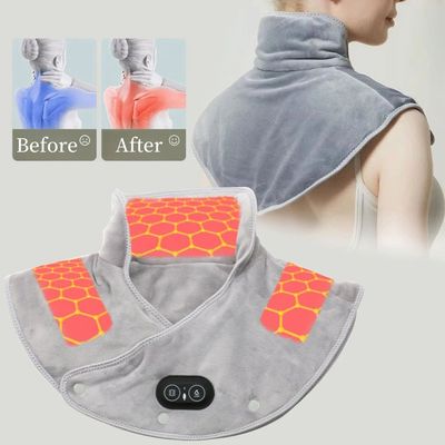 Electric Heating Pad Neck Shoulder Shawl Winter Rapid Heatin