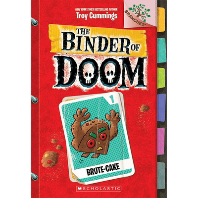 【英文原版 7-12岁】毁灭笔记1 The Binder of Doom 野兽蛋糕 Brute-Cake 分级阅读 章节书 桥梁书