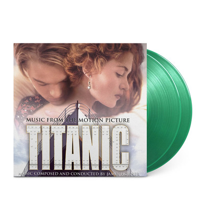 欧版 TITANIC 泰坦尼克号 电影原声音乐配乐 黑胶唱片留声机碟片