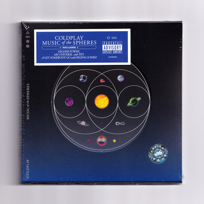 欧版 酷玩乐队专辑 COLDPLAY MUSIC OF THE SPHERES 正版CD唱片