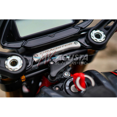 MV AGUSTA奥古斯塔DRAGSTER 800 ROSSO钛尺方向阻尼防甩头OHLINS