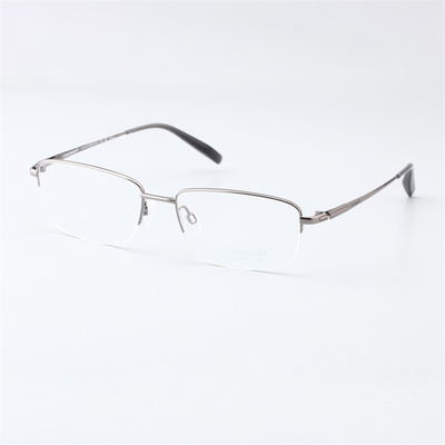 品牌特价钛合金半框男士眼镜架