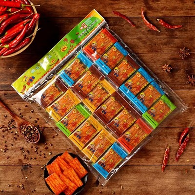 嘴巴香大刀肉辣条小包装90儿时怀旧零食小卖部休闲解馋面筋素食品