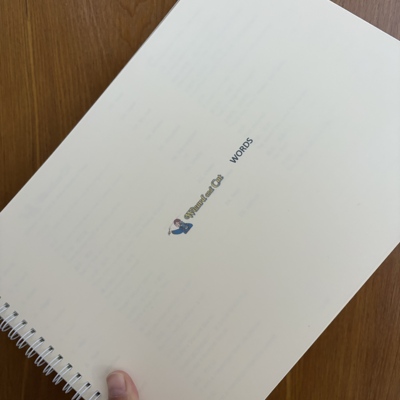 打印版120gA4道林纸法师和猫Wizard and cat72集单词本