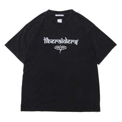 现货授权Liberaiders WISDOM EYES TEE 复古做旧印花短袖T恤25SS