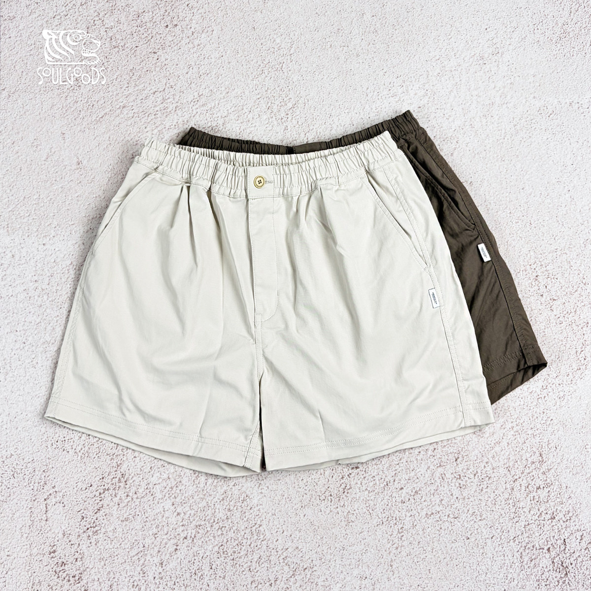 现货授权MADNESS DECK SHORTS 宽松休闲甲板短裤 余文乐26SS