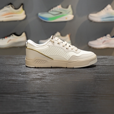 李宁COMMON 80s板鞋男子2026春季新款舒适软弹经典休闲鞋AGCW013